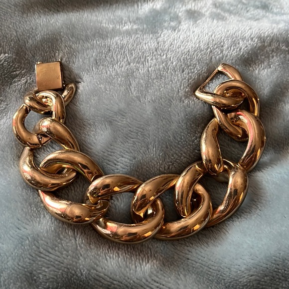 Jewelry | Vintage Large Loop Chain Bracelet | Poshmark